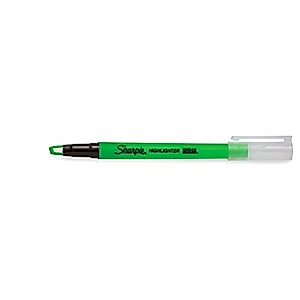 SHARPIE Highlighter, Clear View Highlighter with See-Through Chisel Tip, Stick Highlighter, Assorted, 8 Count