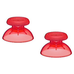 eXtremeRate Full Set Shell with Buttons Touchpad Cover, Clear Red Custom Replacement Decorative Trim Shell Front Back Plates Compatible with p s 5 Controller BDM-030 BDM-040 BDM-050