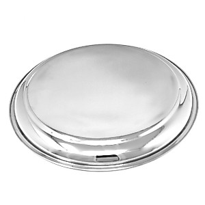 Norpro Stainless Steel Pizza Pan, 13-1/2-Inch, 13.5-Inch, Silver