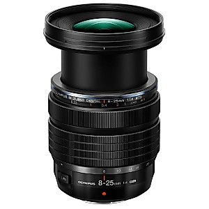 OM SYSTEM OLYMPUS M.Zuiko Digital ED 8-25mm F4.0 PRO For Micro Four Thirds System Camera, Compact Ultra Wide Zoom lens, Weather Sealed Design, MF Clutch, L-Fn Button