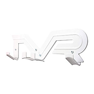 SINWEVR VR Headset and Controller Wall Mount Storage Stand Hook Compatible for Meta/Oculus Quest 2 / Pro / 1, PSVR 2, Pico 4, Rift S, Hp Reverb G2, HTC Vive, Cosmos, Valve Index, PS VR (White)