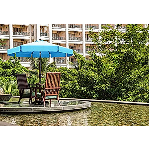 ABCCANOPY Premium Patio Umbrellas 9' Turquoise