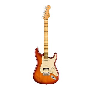 Fender 6 String Solid-Body Electric Guitar, Right, Sienna Sunburst (0113902747)