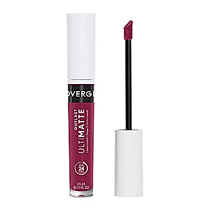 COVERGIRL Outlast Ultimatte One Step Liquid Lip Color, No Wine-ing, No Wine-Ing, 0.12 Fl Ounce