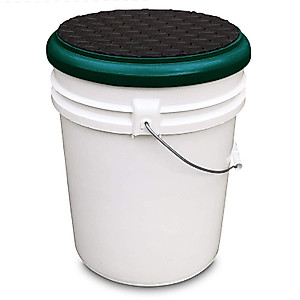 Bucket Lidz Green Frame/Black Diamond Pad