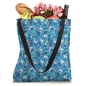 Disney Lilo and Stitch 90s Tropical Print Tote Bag