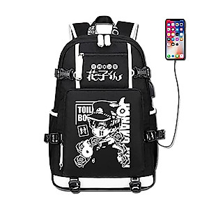 ISaikoy Anime Toilet Bound Hanako kun Backpack Satchel Bookbag Daypack School Bag Shoulder Bag