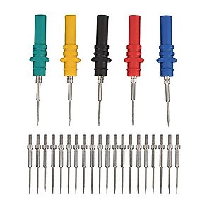 5pcs Flexible Silicon Back Probe Pin HT307A Automotive Diagnostic Probes Pin Insulation Piercing Needle Probes for Small Gauge Wires