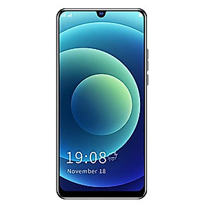 Socobeta 6.26in Cellphone, SC7731E QuadCore CPU Mobile Phone IP12 PRO+ Smartphone for Watching Video for Playing Games (Black)