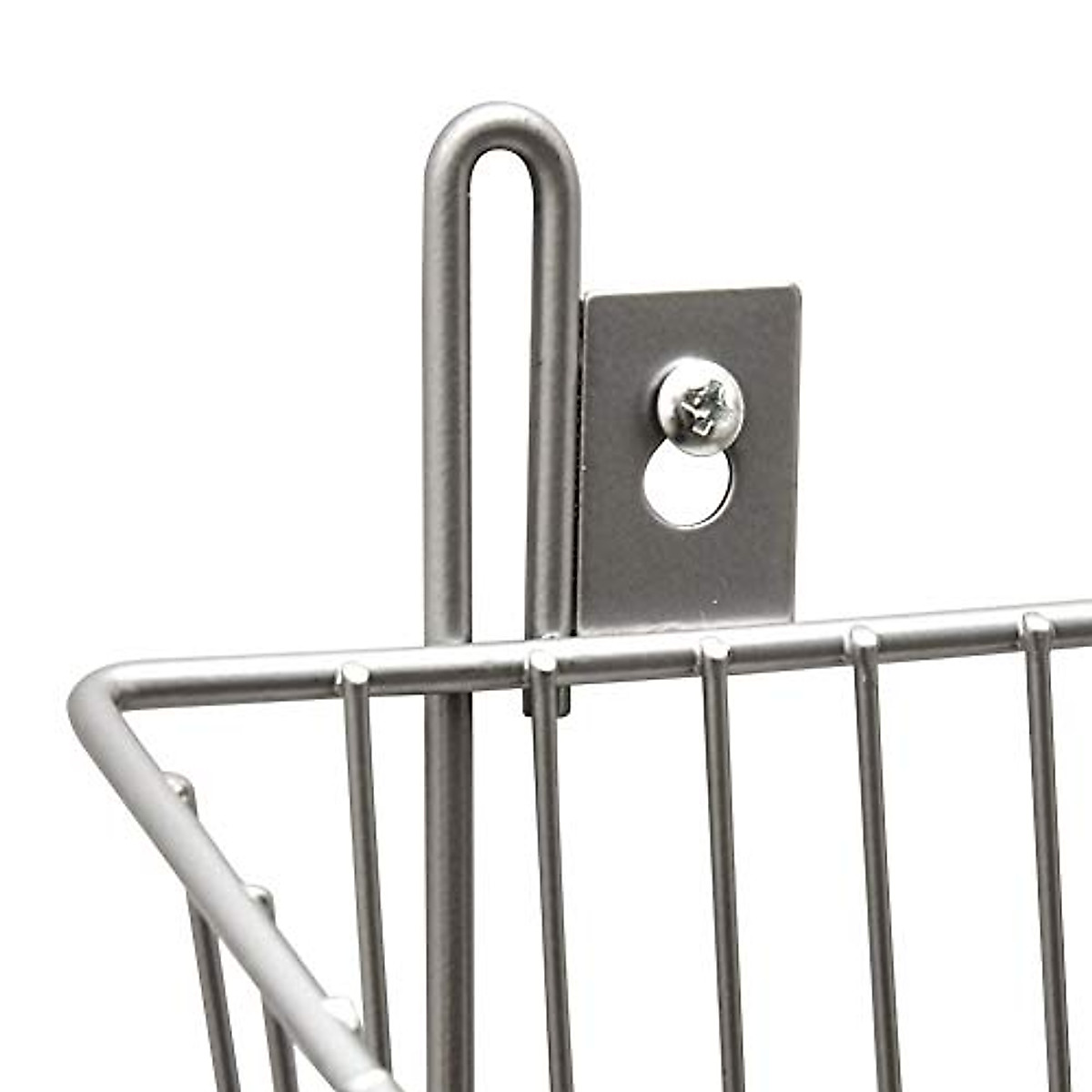 EZOWare 3 Tier Over the Door Rack / Wall Mount Storage Organizer Baskets, Hanging Shelves Set for Kitchen Bathroom Closet