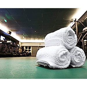 Utopia Towels Premium Bundle - 1 Cotton Washcloths White (12x12 inches),Pack of 24 with 1 White Hand Towels 600 GSM (16 x 28 inches), Pack of 6