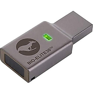 Kanguru Defender Bio-Elite30 – 128 GB Hardware Encrypted USB Flash Drive – Fingerprint - SuperSpeed USB 3.0