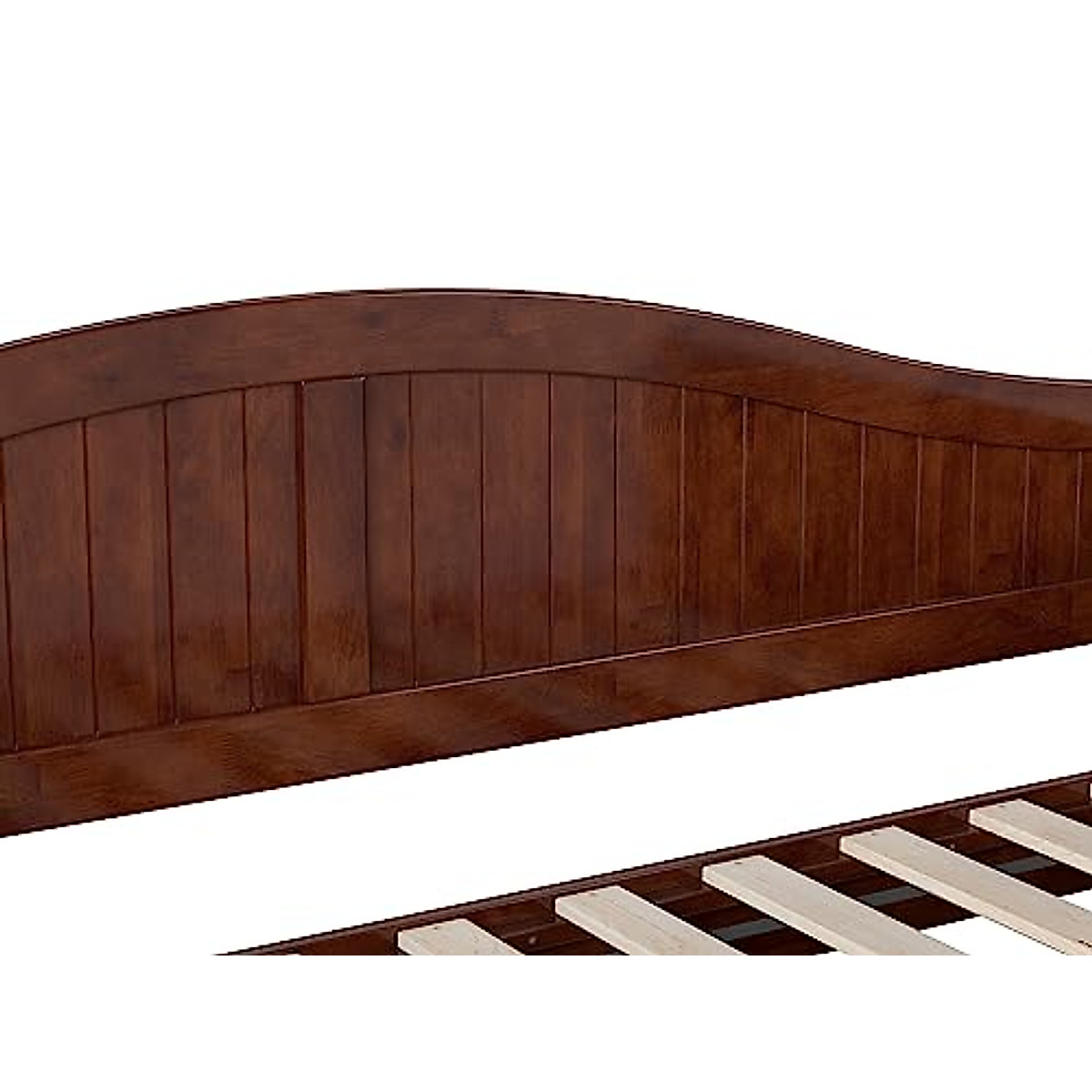 AFI, Nantucket Twin Size Wood Daybed Frame with 2 Storage Drawers, Walnut (Brown)