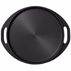 DYNAMIC COOKWARES Cast Iron Dosa Tawa 11 Inch, 28CM