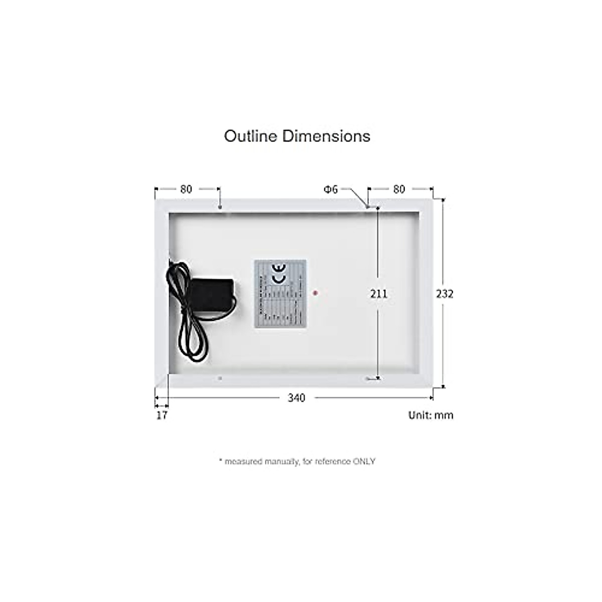 Waveshare Polysilicon Solar Panel (18V 10W) 10Wp Power Photovoltaic Panel High Conversion Efficiency