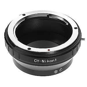 FOTGA Lens Mount Adapter for Contax Yachica CY-Mount Lens to Nikon 1 J1 J2 J3 V1 V2 V3 DSLR Mirrorless Cameras