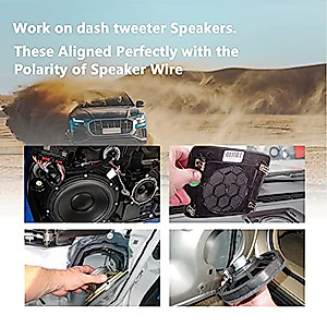 RED WOLF Update Car Dash Tweeter Speaker Wiring Harness Connector for Select Toyota Tundra 2007-2019, Sequoia 2001-2019, Sienna 2004-2010 with JBL Only 2PCS
