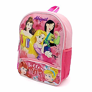 Personalized Disney Princess Backpack (Follow Your Heart) Medium