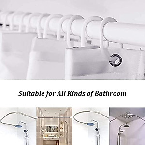 DONMYER 4 Pcs Shower Curtain Sets with Rugs,Aztec Southwest Native American Tribal Navajo Indian Ethnic Geometric Boho Striped Art,Shower Curtain Sets with 12 Hooks Shower Curtain for Bathroom Set