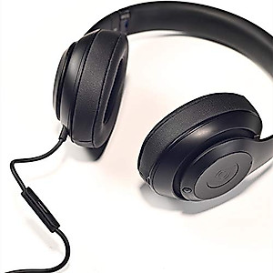 Xivip Solo Replacement Cable with in-line Microphone and Control Compatible with Beats by Dr Dre Headphones Studio Pro Detox Wireless Mixr Executive Pill(Black)