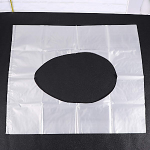 10 Packs Bathroom Accessiories Disposable Toilet Mat Disposable Cushion for Toilet Seat Toilet Pad Toilet Cushion Disposable Toilet Seat Cover Toilet Lid Travel Household