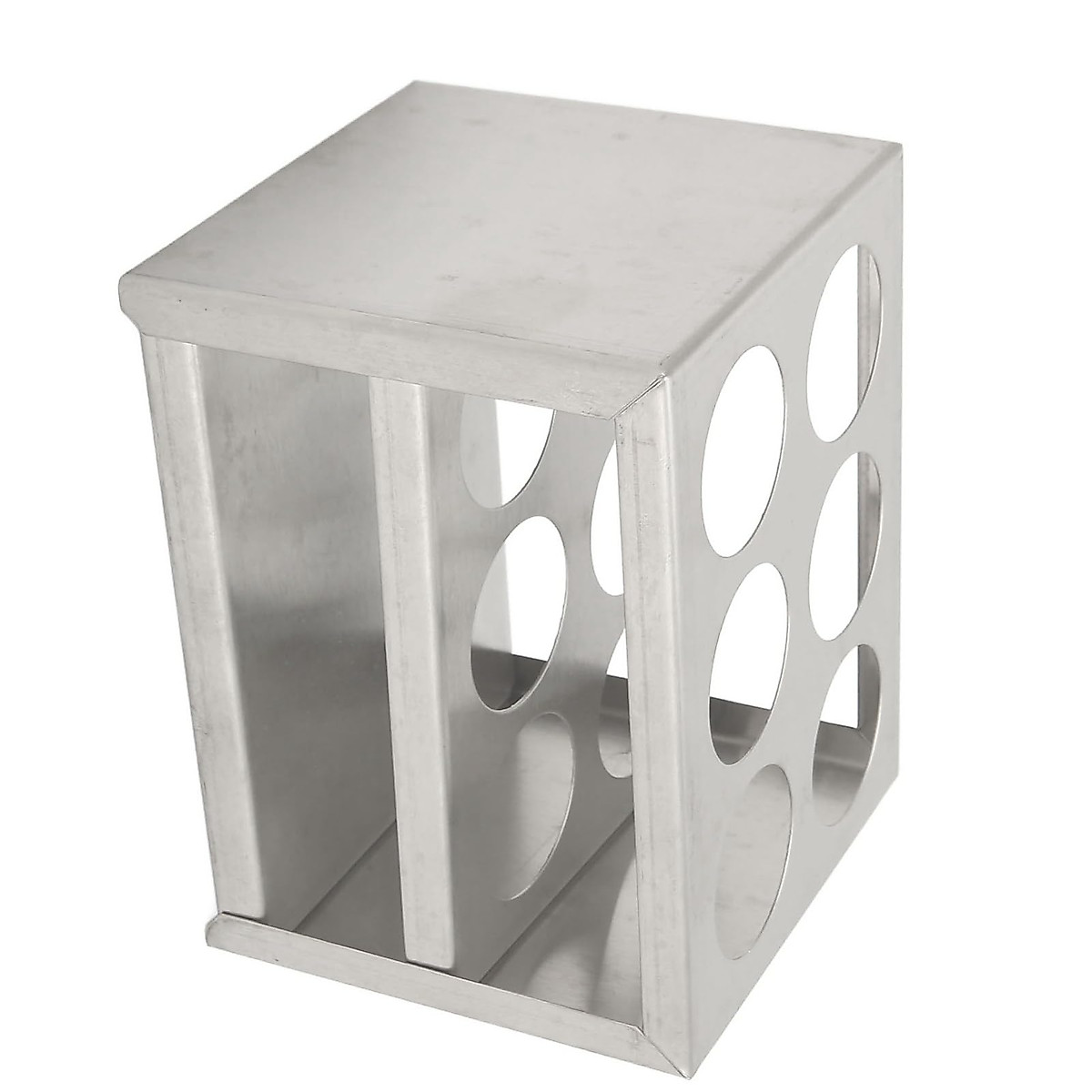 3 Tiers Stainless Steel Test Tube Holder for 50ml Test Tubes, 6 Holes Test Tube Rack, Sturdy Structure Lab Test Tube Rack, 30mm/1.18in in Diameter, Centrifuge Tube for Laboratory