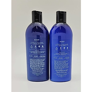 Bath & Body Works - Aromatherapy - Lavender Vanilla - Sleep - 2pc - Bundle- Shampoo and Conditioner 16 FL OZ each