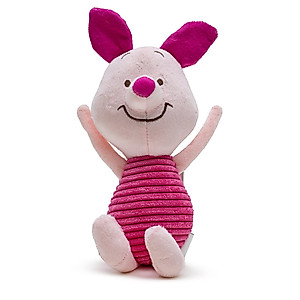 Buckle-Down Disney Dog Toy, Winnie The Pooh Piglet Arms Up Sitting Pose Pet Toy, Plush
