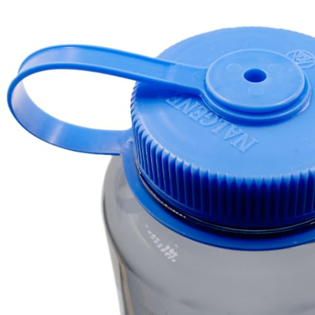 Nalgene Sustain Tritan BPA-Free Water Bottle Made with Material Derived from 50% Plastic Waste, 48 OZ, Wide Mouth, Grey