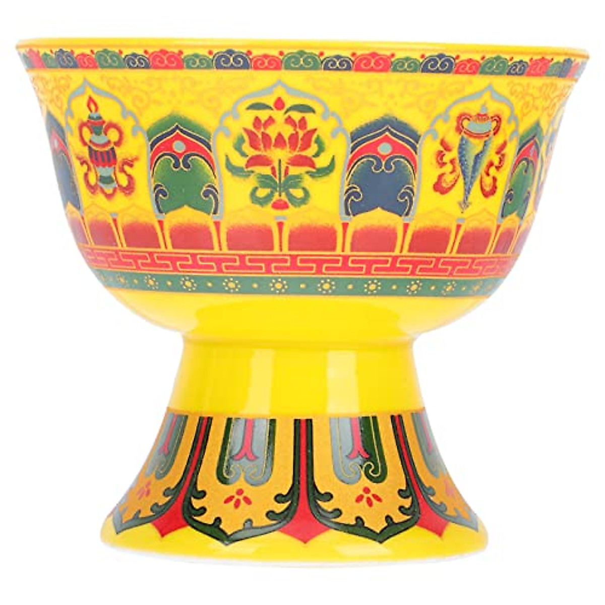 Chinese Tea Cup Ceramic Tibetan Cup Chinese Tea: Traditional Chinese Ceramic Teacup Kungfu Tea Cups Asian Celadon Tea Cups Porcelain Tea Cup Set for Tea Latte Black Coffee Mugs Yoga Decor