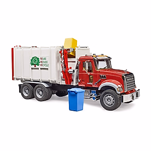 Bruder 02811 Mack Granite Side Loading Garbage Truck