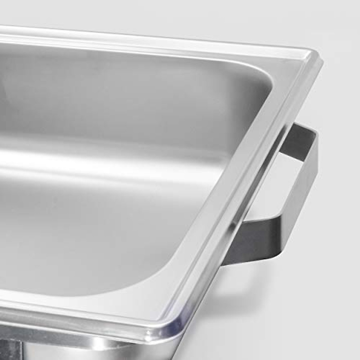 ExcelSteel Kitchenware Dinner Perfect for Banquets, Buffets, Parties 9-Quart Heavy Duty Rectangular Stainless Chafing Dish Set, 9 qt