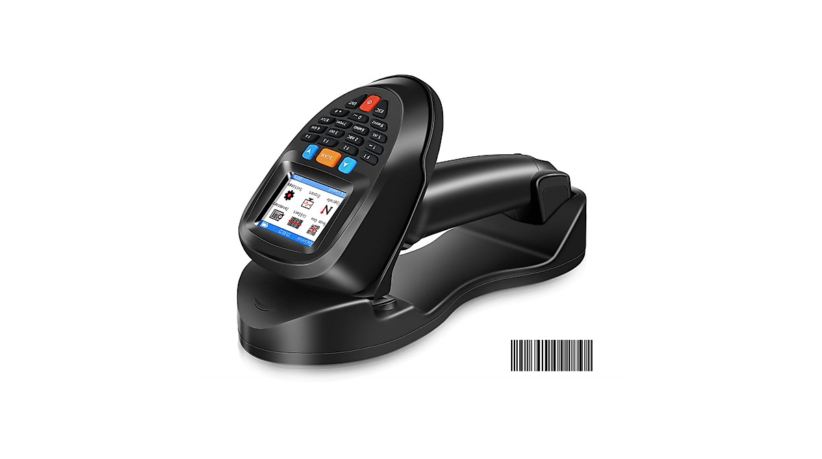 Wireless Barcode Scanner JRHC - Portable 1D & PDF Data Collector