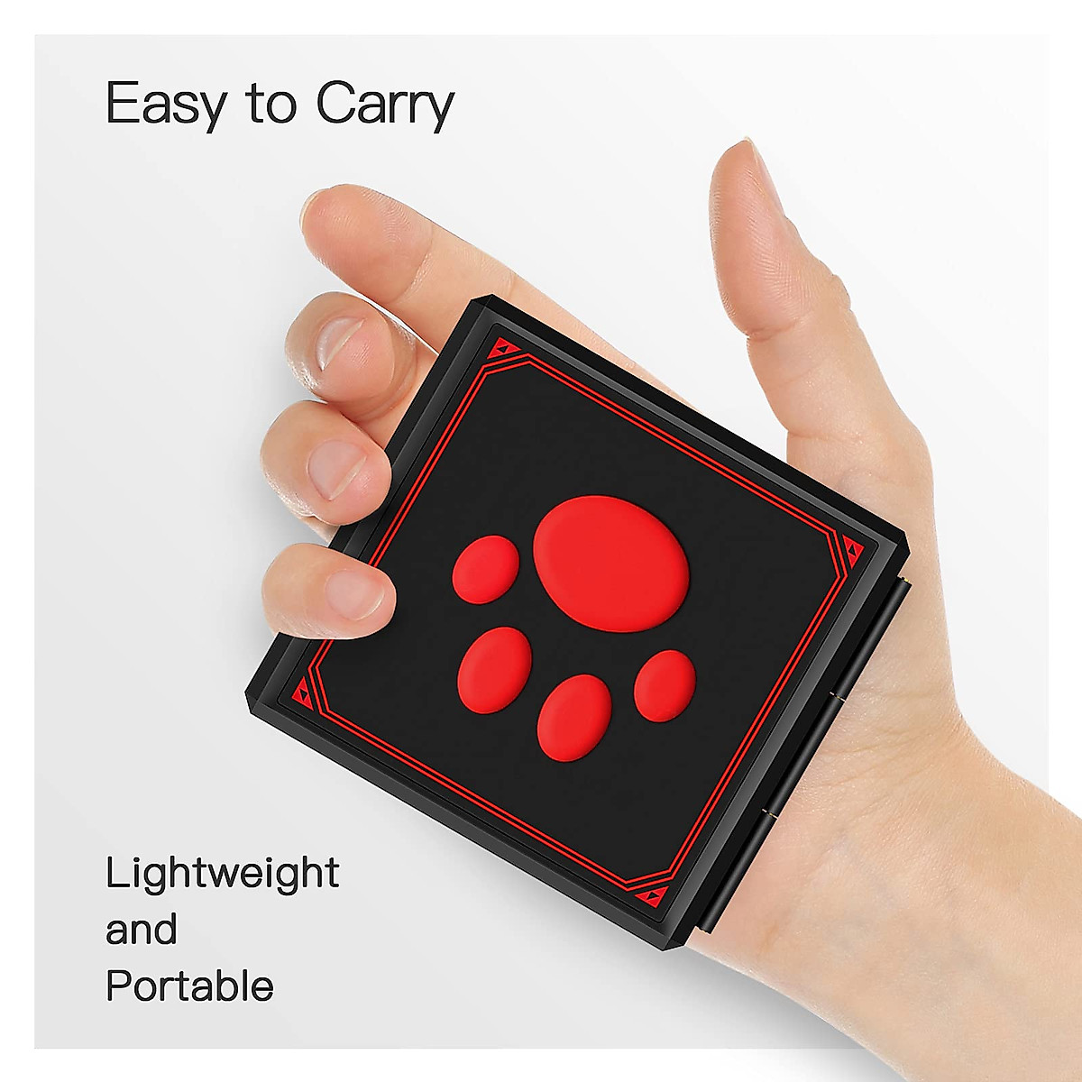 UFOPETIE 12 in 1 Game Card Case for Nintendo Switch Paw Switch Game Case Nintendo Switch Game Storage,Nintendo Switch Game Card Case Gift for Kids