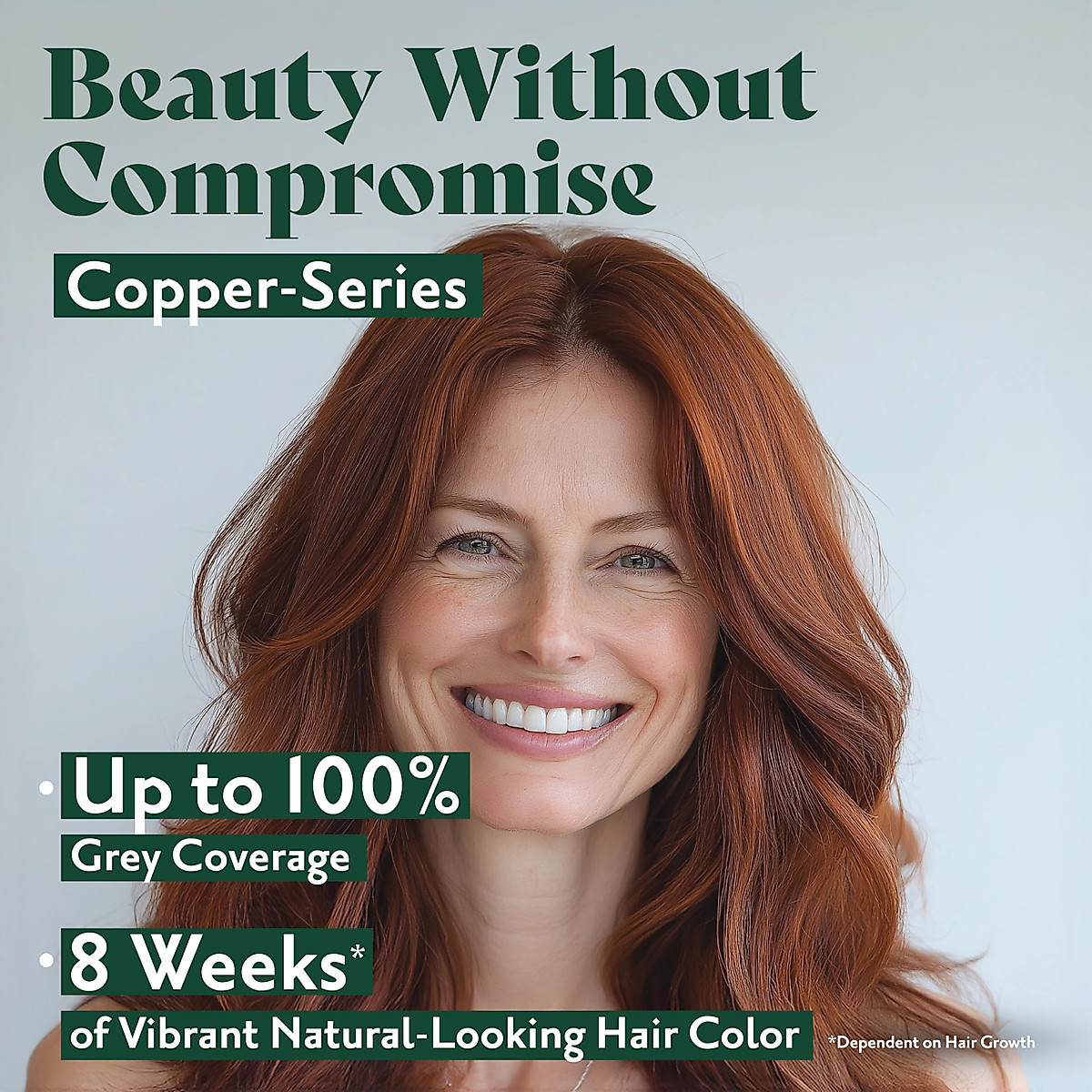 Herbatint Permanent Hair Dye For Women - 5R Light Copper Chestnut - For Up To 100% Gray Coverage of Resistant Gray Hair - Ammonia-Free, Alcohol-Free & Vegan - Salon Influenced Hair Color 5.75 fl oz