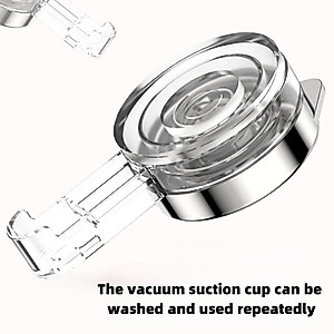 ROKIE Shower Caddy Suction Cup Storage Rack Clear Acrylic Shower Shelves Glacier Water Ripples Corner Shelf For Bathroom Shower Accessories (J)