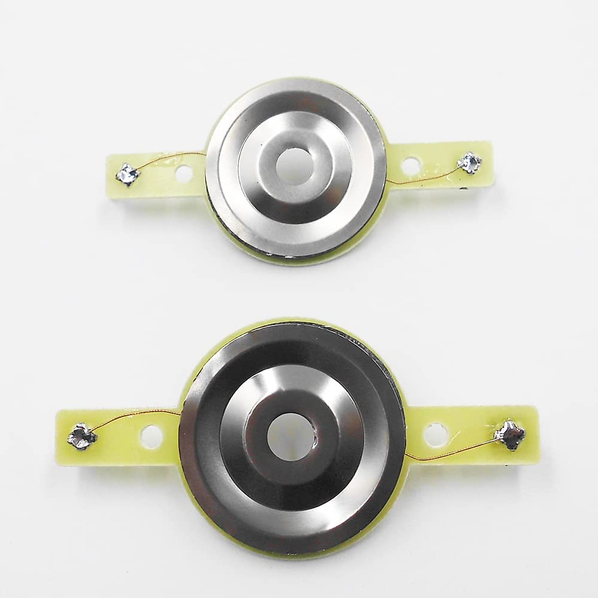 HUMARH 2-Pack 1" Voice Coil Tweeter Diaphragm for PRV Audio, Pyle Pro, DB Drive, Pro Master, Quantum Audio, Bass Inferno, Sound Storm, MTX DS18 DTI Cadence Audiotek AudioDrift Audiopipe Pyramid Orion