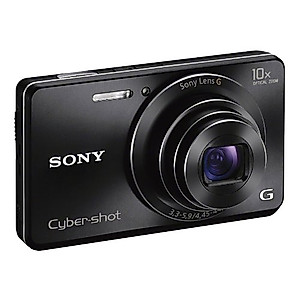Sony Cyber-shot DSC-W690 16.1 MP Digital Camera with 10x Optical Zoom and 3.0-inch LCD (Black) (2012 Model)