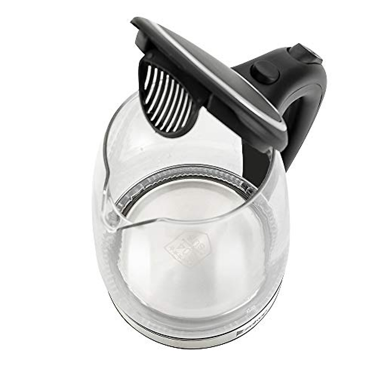 Electric Kettle with Glas,Electric Glass Kettle and Tea Maker with Temperature Controls 110V 1500W 1.8L Glass Electric Kettle with Filter, Stainless Steel Lid & Bottom