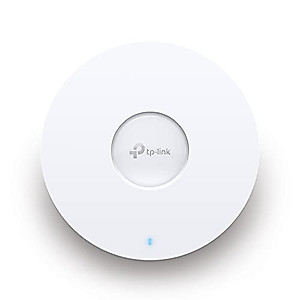 TP-Link EAP613 Wireless Access Point w/o DC Adapter | Ultra-Slim | Omada True Wi-Fi 6 AX1800 | Mesh, Seamless Roaming, WPA3, MU-MIMO | Remote & App Control | PoE+ Powered | Multiple Controller Options