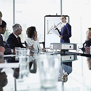 VIZ-PRO Eco Magnetic U-Stand Whiteboard/Flipchart Easel, Black