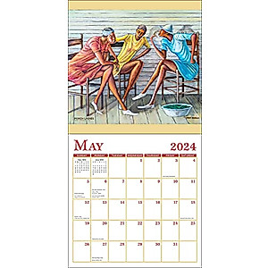Ernie Barnes 2024 Wall Calendar