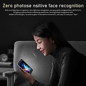 Unlocked Cell Phone, 4.5in White Mobile Phone for Smart Phone 4GB RAM 32GB ROM Dual SIM Phone, MTK6889 Deca Core, 5MP 13MP Camera, 4950mAh Battery