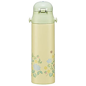 Skater SDC6N-A My Neighbor Totoro Sanpomichi Ghibli Children's Stainless Steel Water Bottle, Direct Drinking 20.9 fl oz (580 ml)