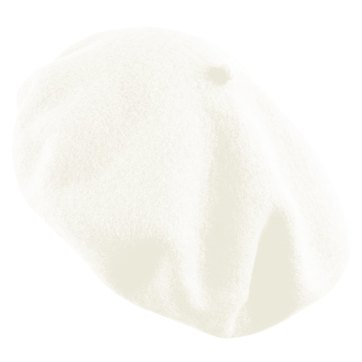 Women's French Beret Hat Solid Color Plain Wool Classic Traditional Artist Cap (US, Alpha, One Size, White)
