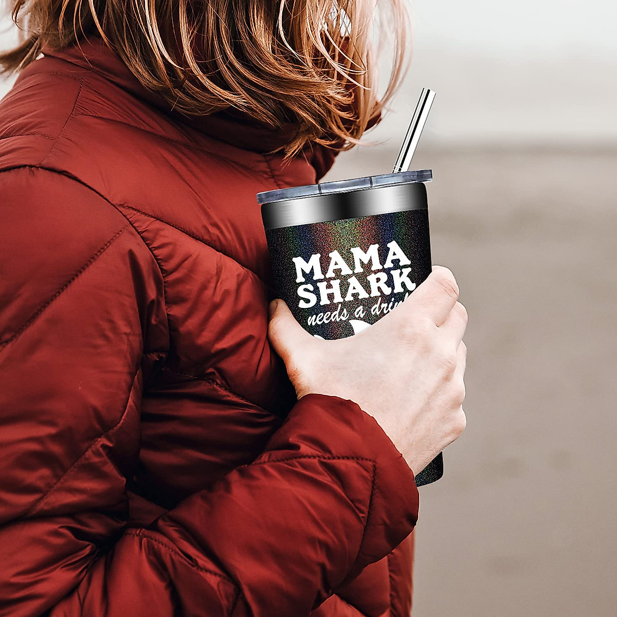 Fufendio Mothers Day Gifts for Mom from Daughter - Funny Best Mom Birthday Gifts from Son, Kids - Tumbler Mug Cup