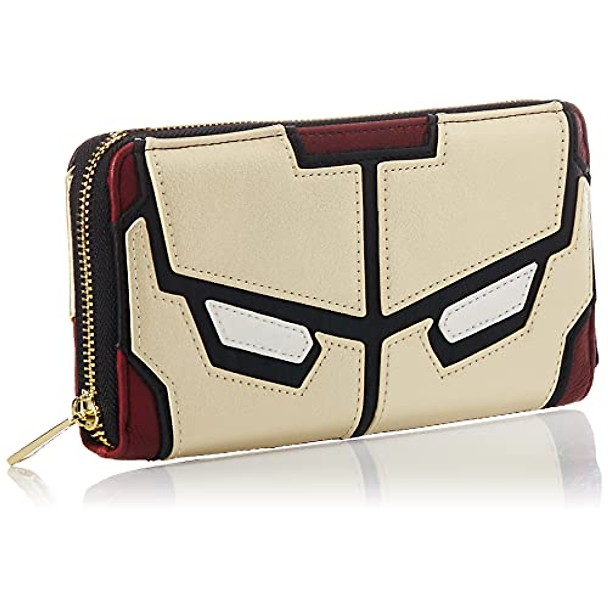 Loungefly x Marvel Iron Man Cosplay Wallet (Red/Gold, One Size)