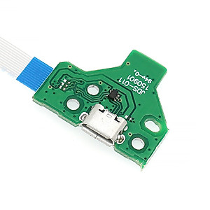 USB Charging Port Board+12 pin cable JDS-011 for SONY PS4 Controller Dualshock 4