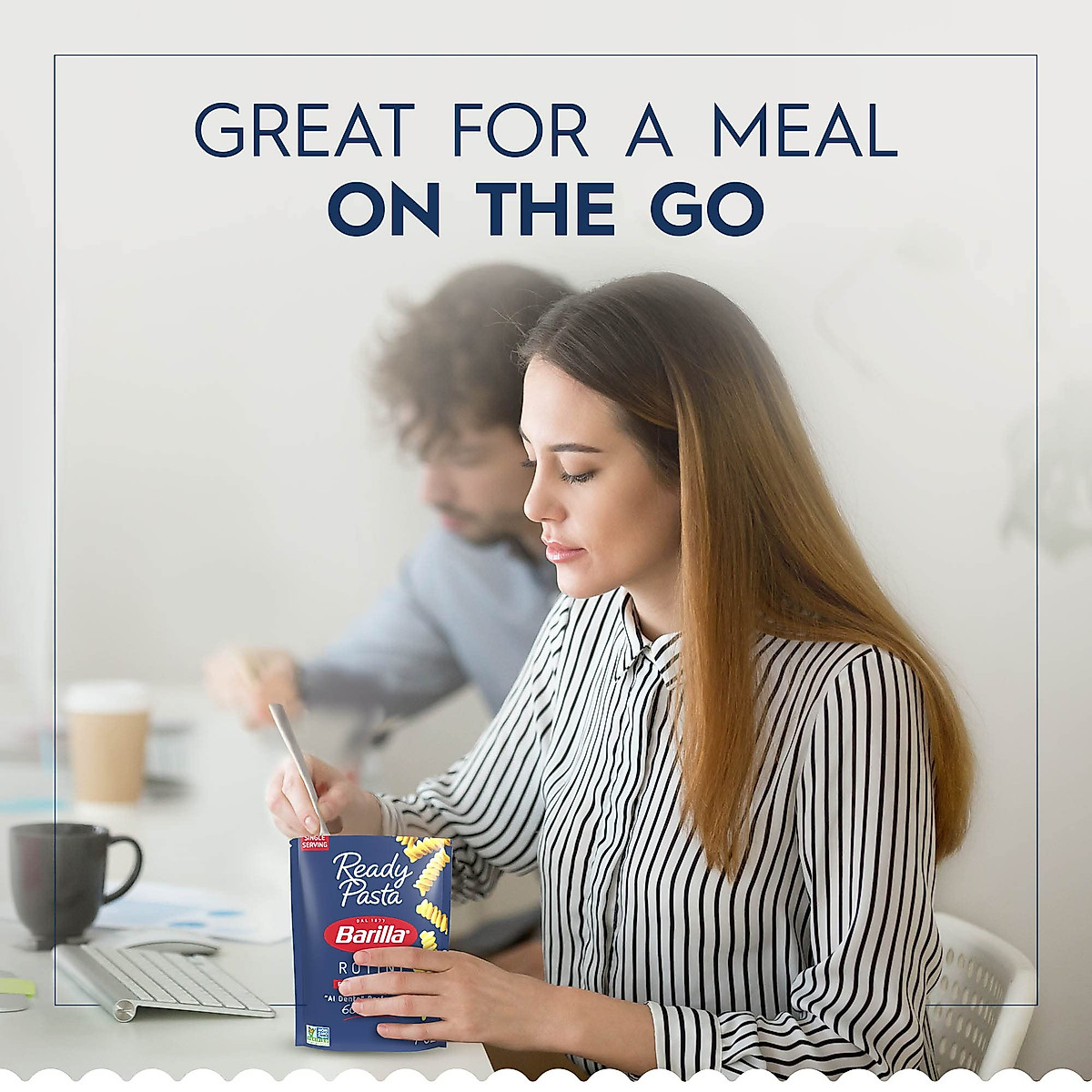 Barilla Ready Pasta, Rotini, 7 oz. Pouch (pack of 7)