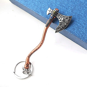 ArtkticaSupply - Greek Mythology Inspired - Kratos Leviathan Axe Keychain.